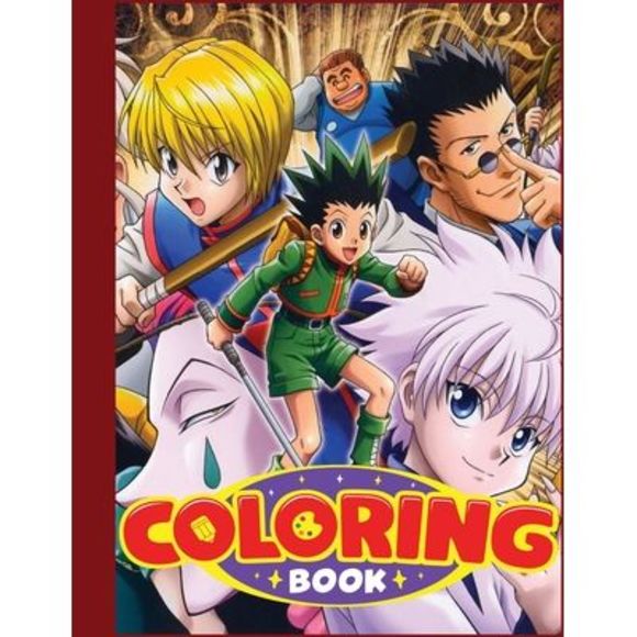 Mrdc Publishing | Other | Hunter X Hunter Coloring Book Adorable ...